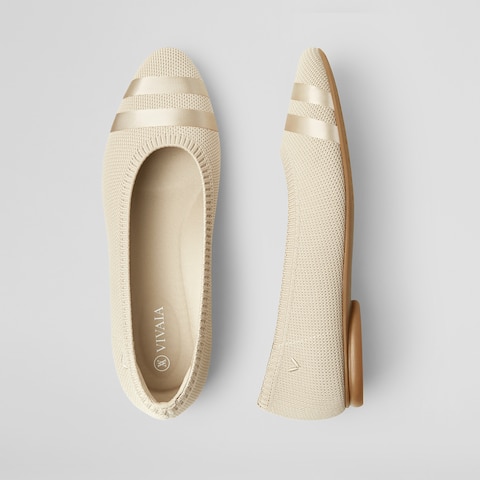 Tamia Round Toe Flats-Versatile & Comfy Women's Flat Shoes | VIVAIA