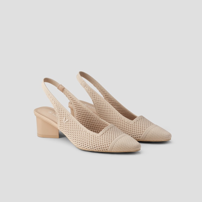 Sustainable Women's Slingback Shoes | VIVAIA