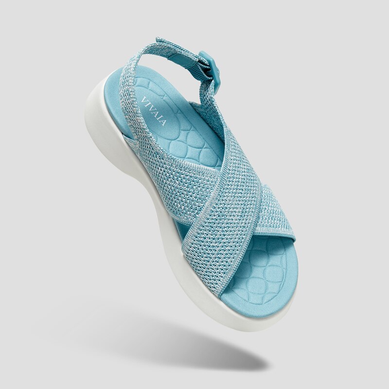 AdaptAll™ Sport Sandals (Kara), SMOKY BLUE, EU35 | VIVAIA