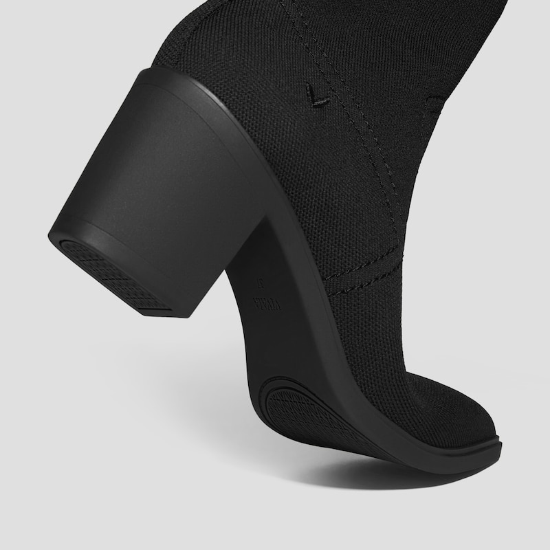 Pointed Toe Western Ankle Boots Whitney Black Water Rpt Eu38 Vivaia